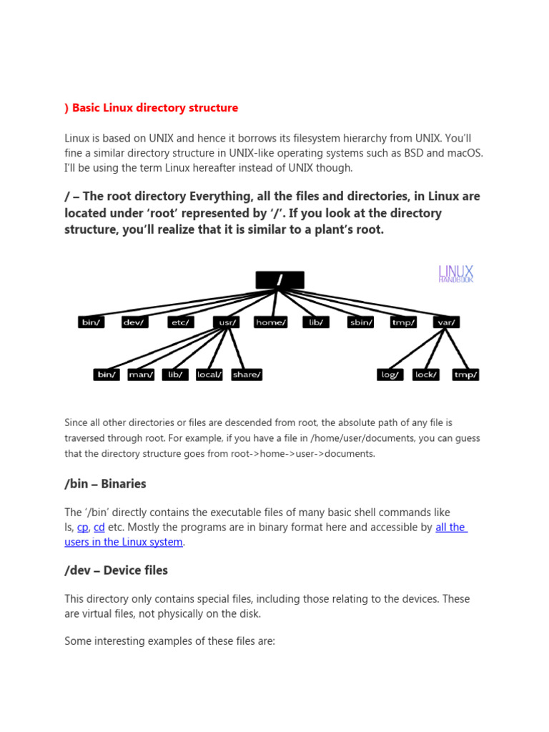 Basic directory navigation commands | PDF