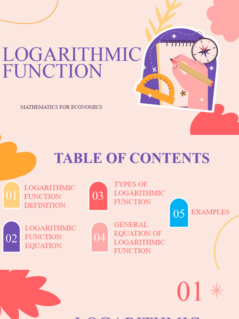 m12 Logarithmic Function | PDF | Function (Mathematics) | Logarithm