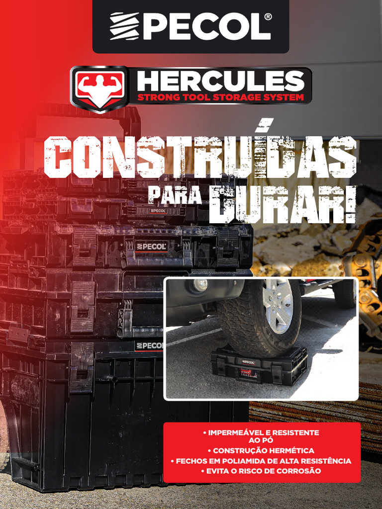 Malas e Trolleys Hercules: Resistência e Praticidade | PDF