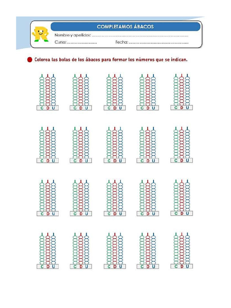 Abacos Ejercicios | PDF