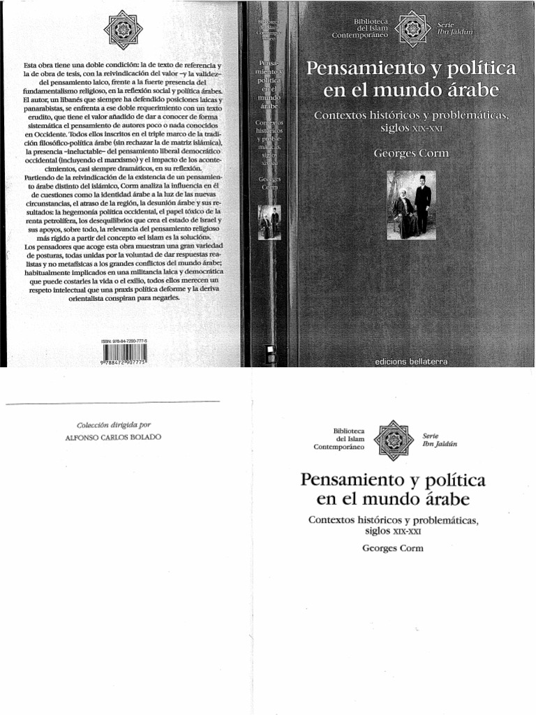 Corm Pensamiento y Politica en El Mundo Arabe | PDF