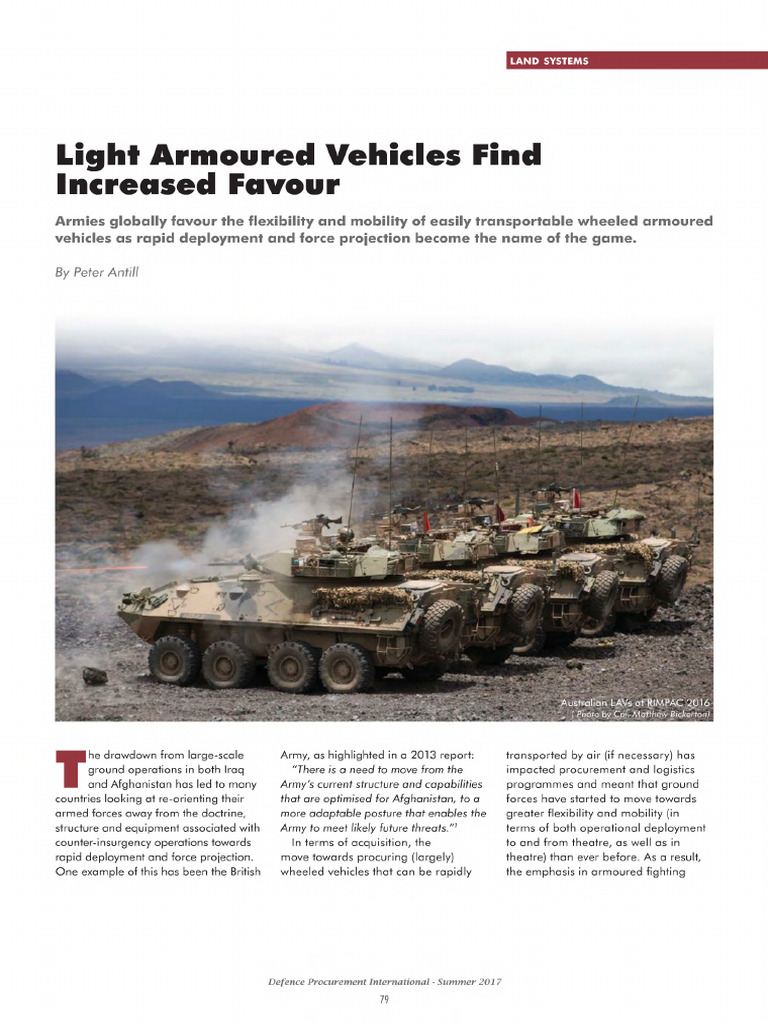 Light Armoured Vehicles | PDF