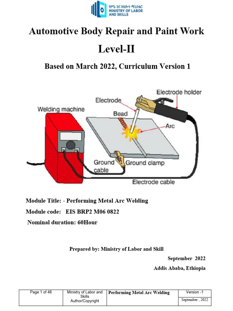 M06-Metal Arc Welding | PDF | Construction | Welding