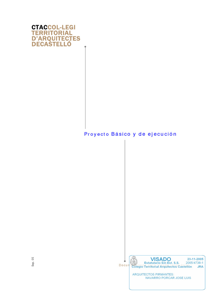 Basico Ejec | PDF | Arquitecto | Diseño