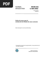 Caños Galvanizados - Ficha Técnica - IRAM 2502 | PDF