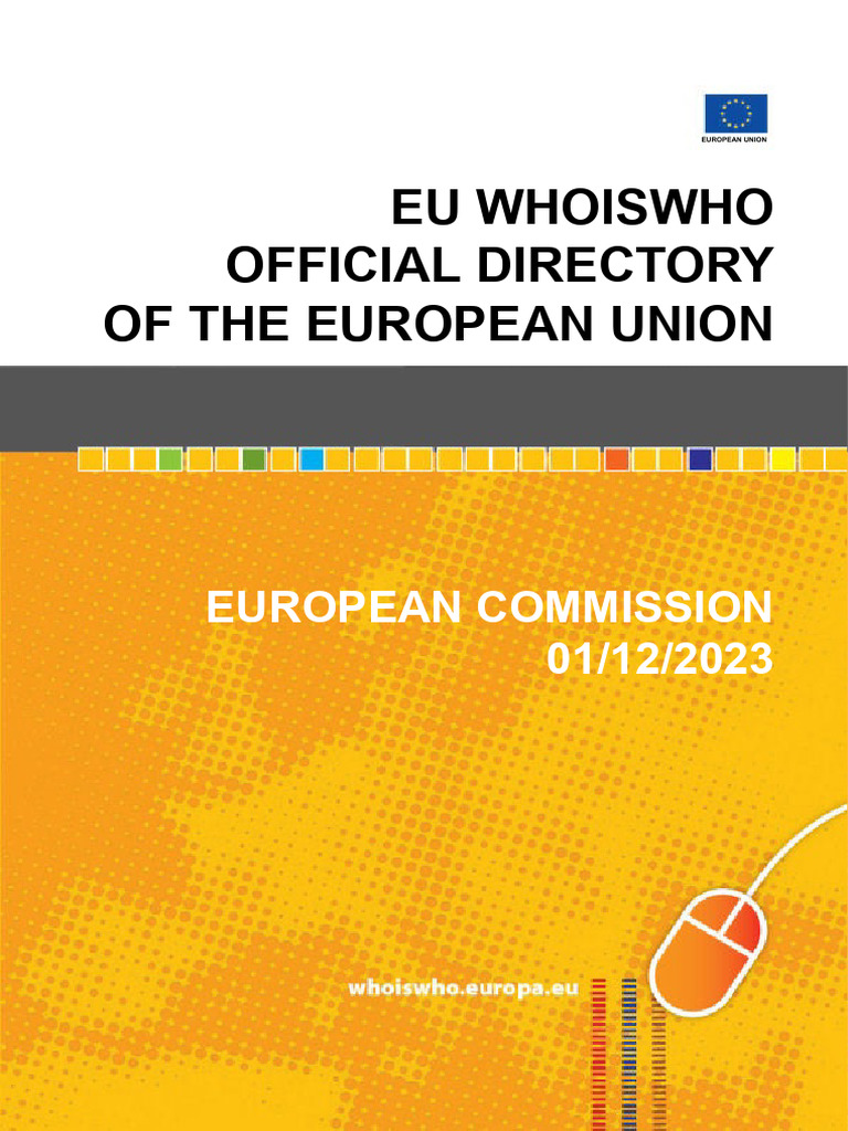 EUWhoiswho COM EN | PDF | European Union | Taxes