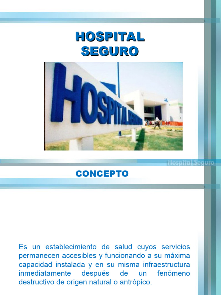 PRESENTACION HOSPITAL SEGURO | PDF | México | Naturaleza