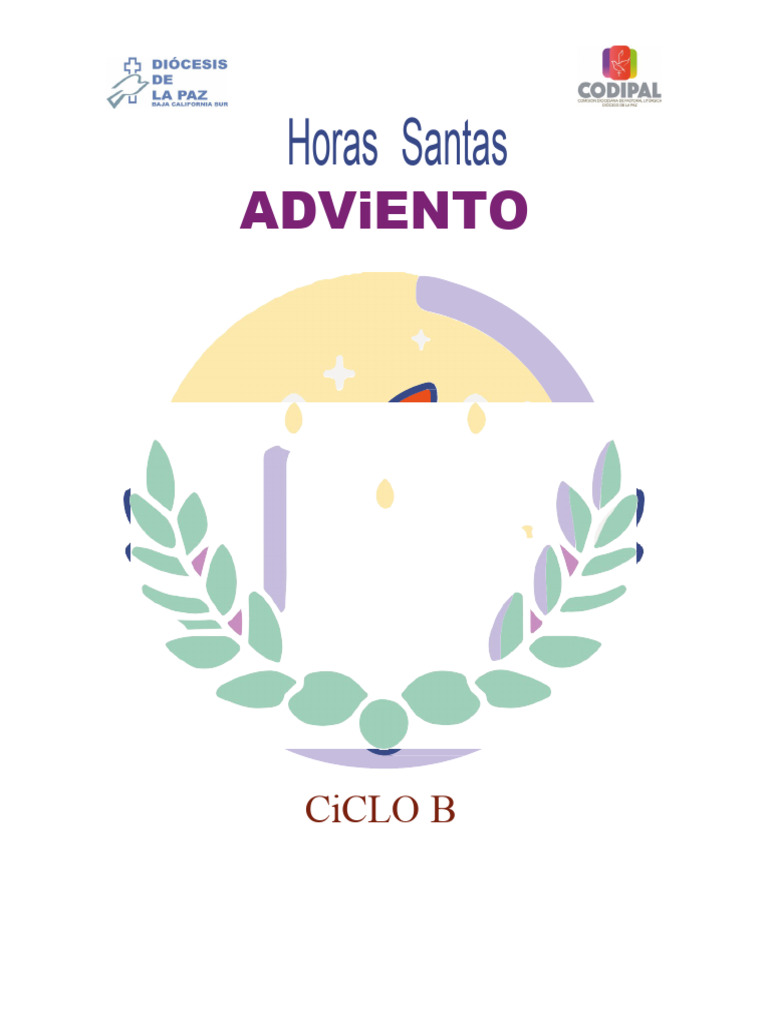 Horas Santas Adviento Ciclo B | PDF | María, madre de Jesús | Jesús