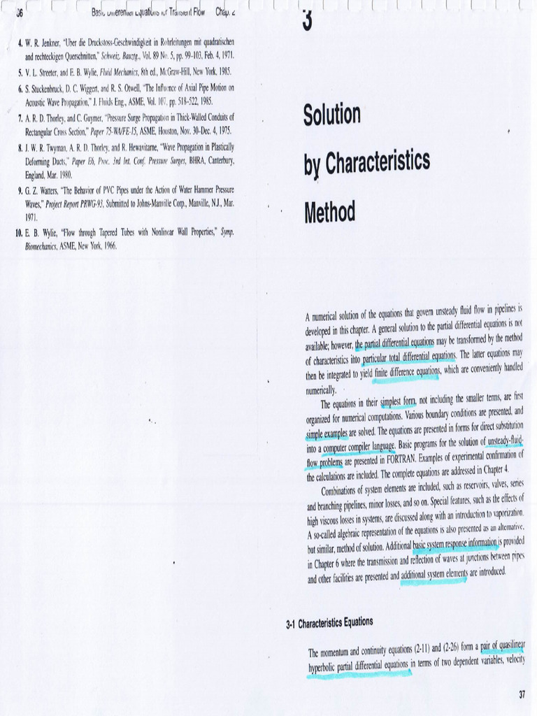 3 Solution by Characteristics Method | PDF