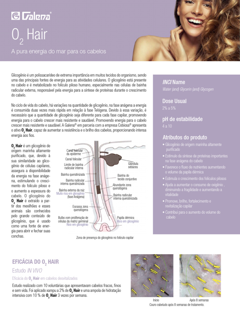 O2 Hair | PDF | Cabelo | Anatomia