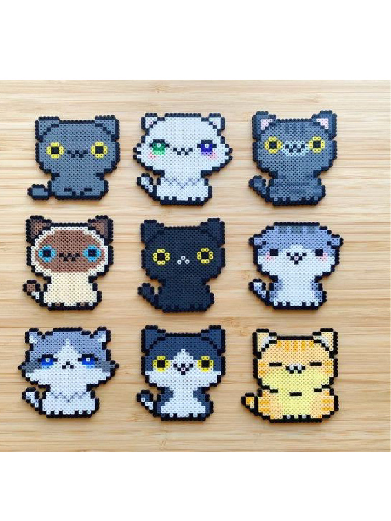 Gatos Hama Beads | PDF