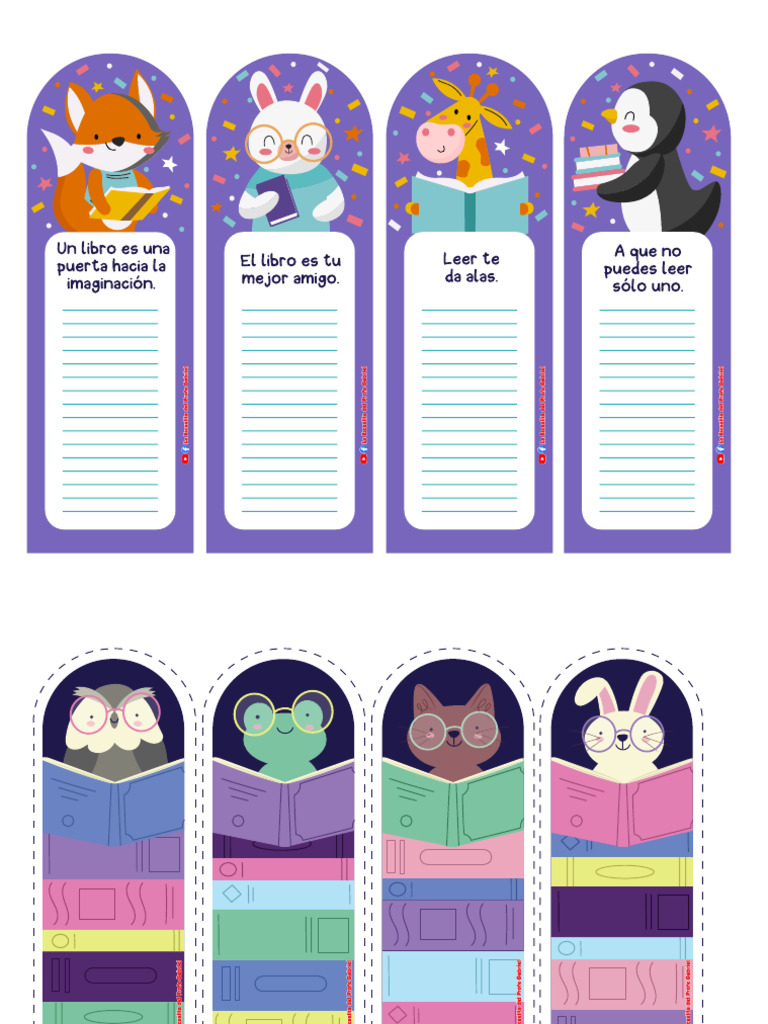 SEPARADORES DE LIBROS - CDR | PDF