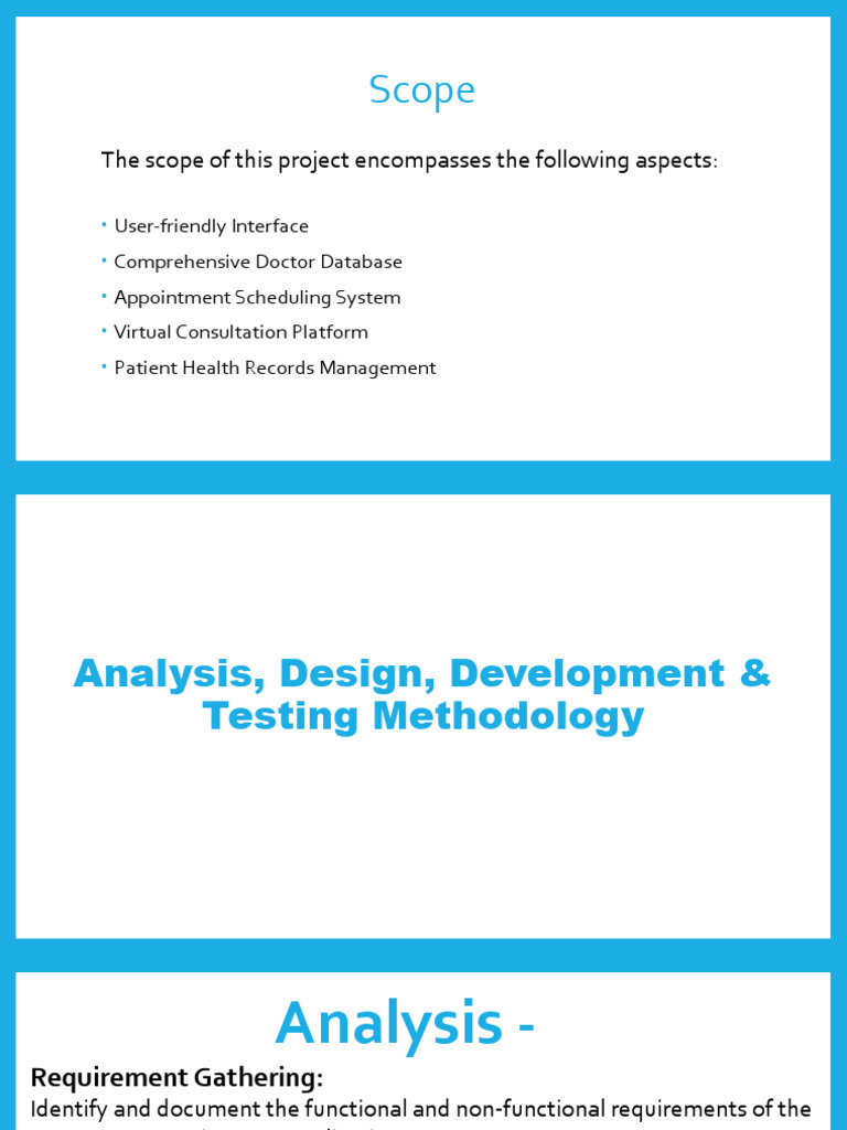 Analysis, Design, Development & Testing Methodology | PDF | Relational ... Analysis, Design, Development & Testing Methodology | PDF | Relational ...
