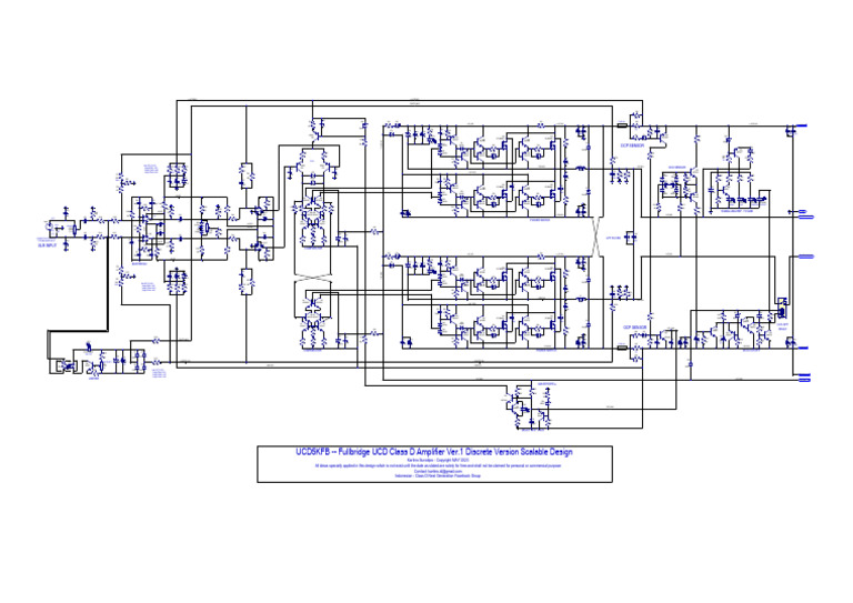 UCD5KFB - Fullbridge UCD Class D Amplifier Ver.1 Discrete Version - PDF ...