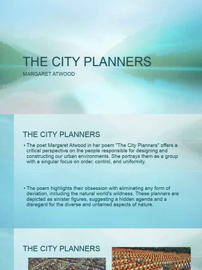 The City Planners | PDF