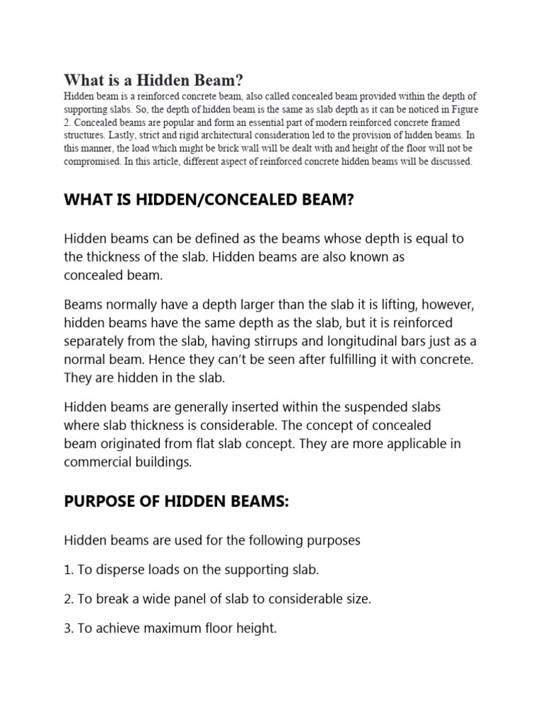 HB Beam | PDF