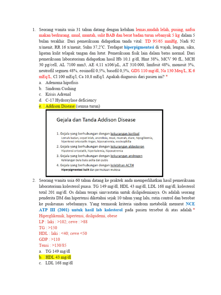 Integ Endokrin 2020 | PDF