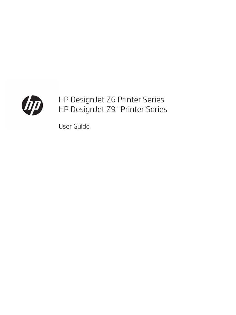 HP DesignJet Z9 Manual | PDF | Ac Power Plugs And Sockets | Printer ...