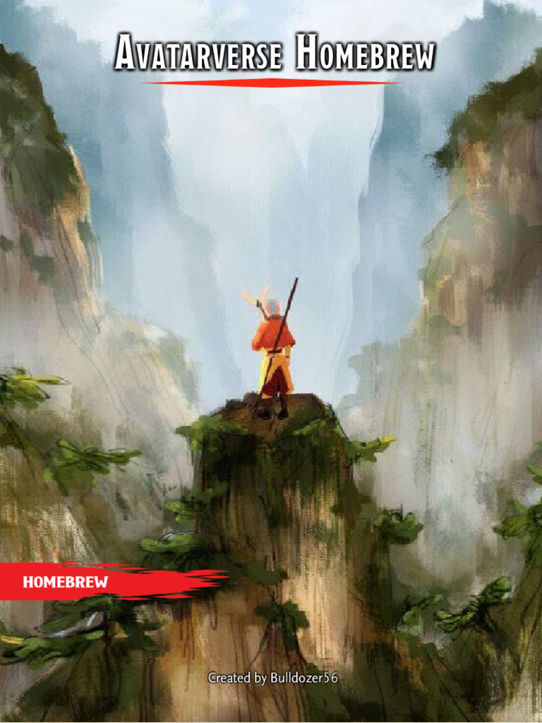 AVATAR Homebrew _ GM Binder | PDF