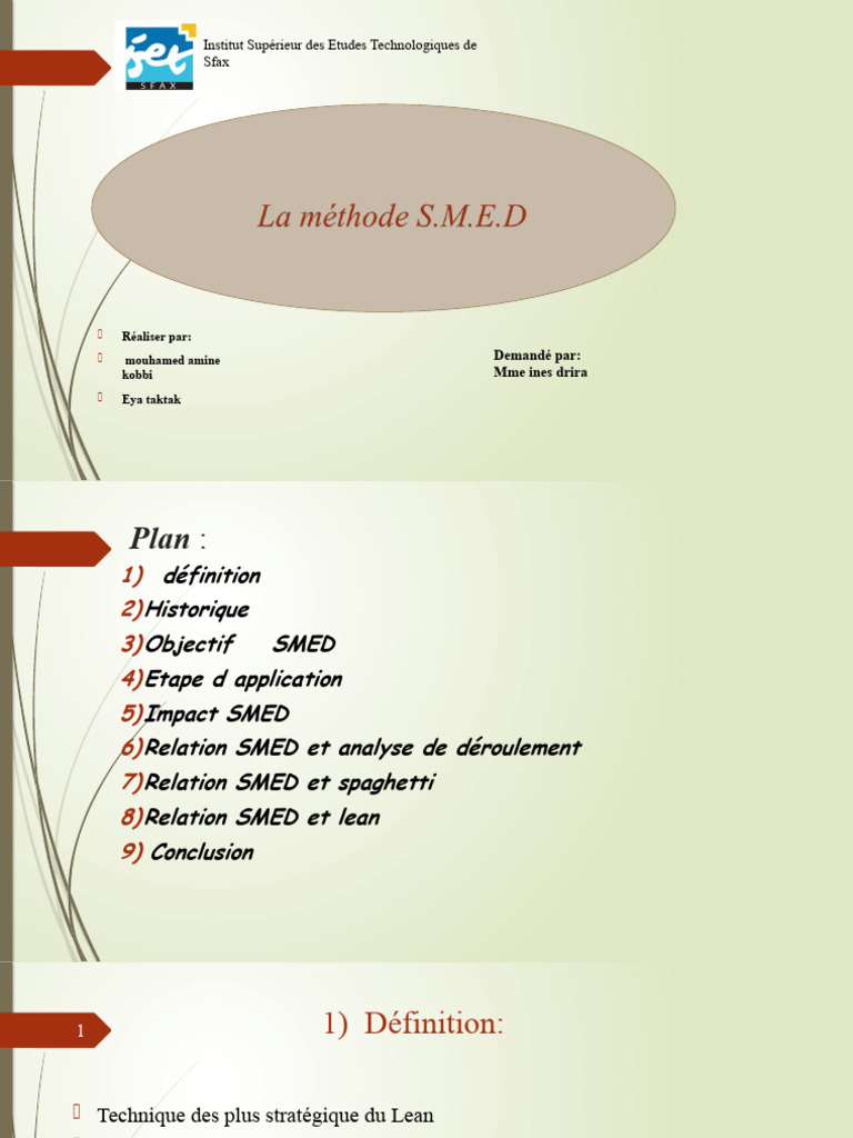 Méthode SMED : Optimisation des Changements | PDF | Ordinateurs