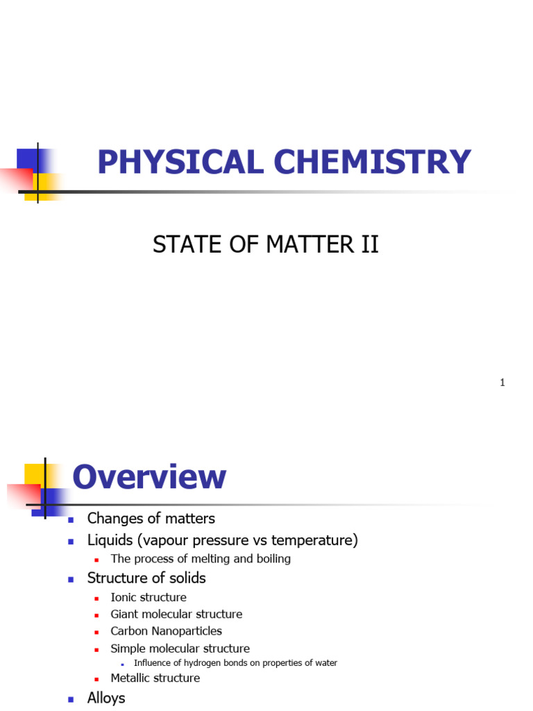 4 - State of Matter Ii | PDF | Liquids | Carbon Nanotube