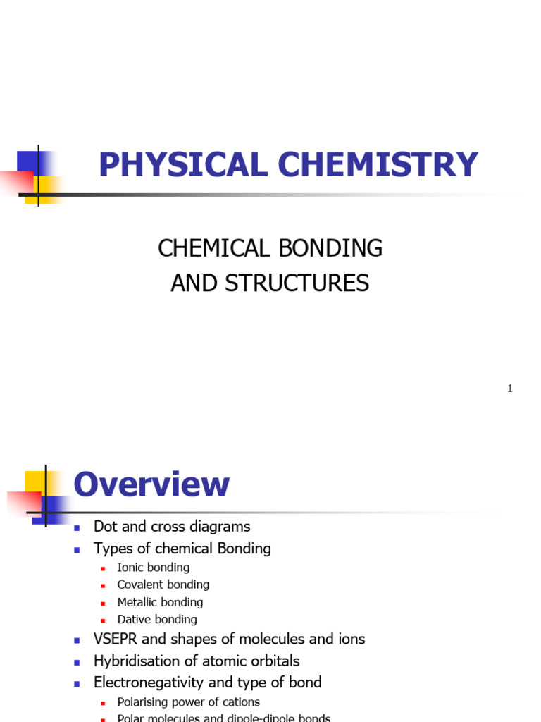 Chemical Bonding & Structures Guide | PDF | Chemical Bond ...