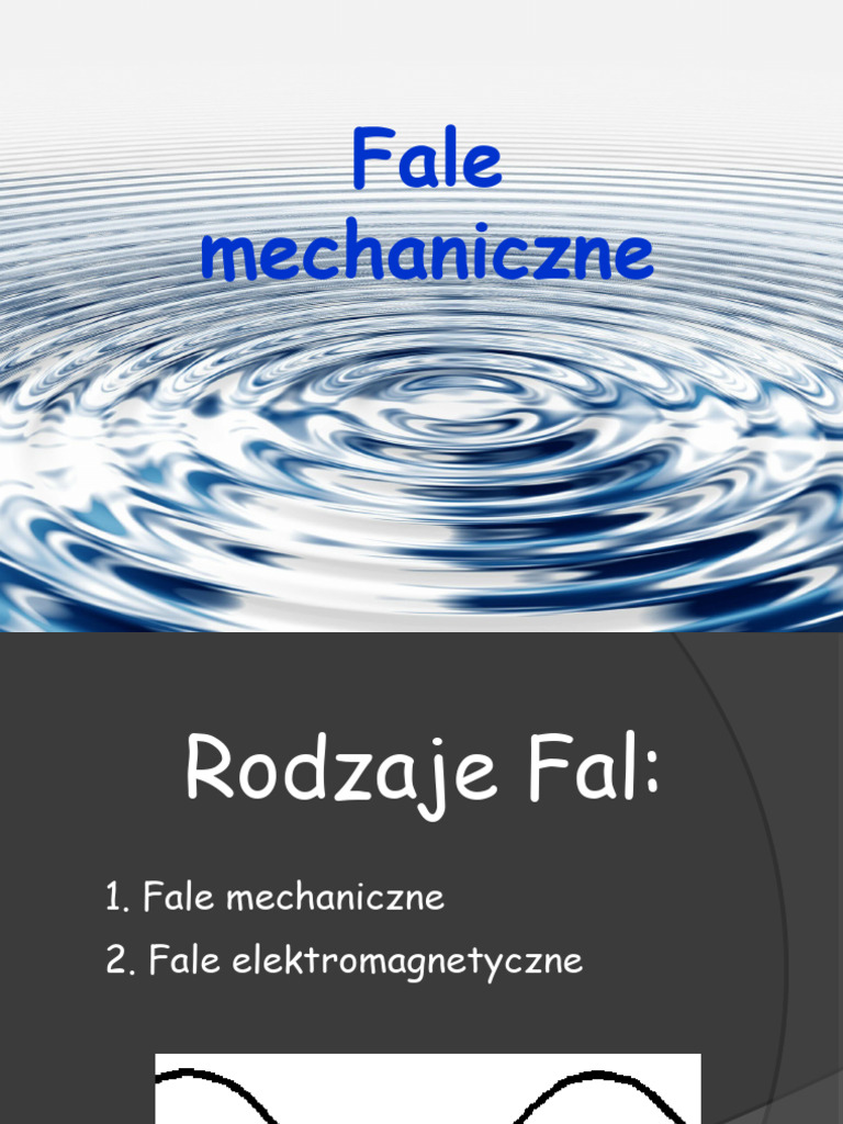 Fale Mechaniczne | PDF