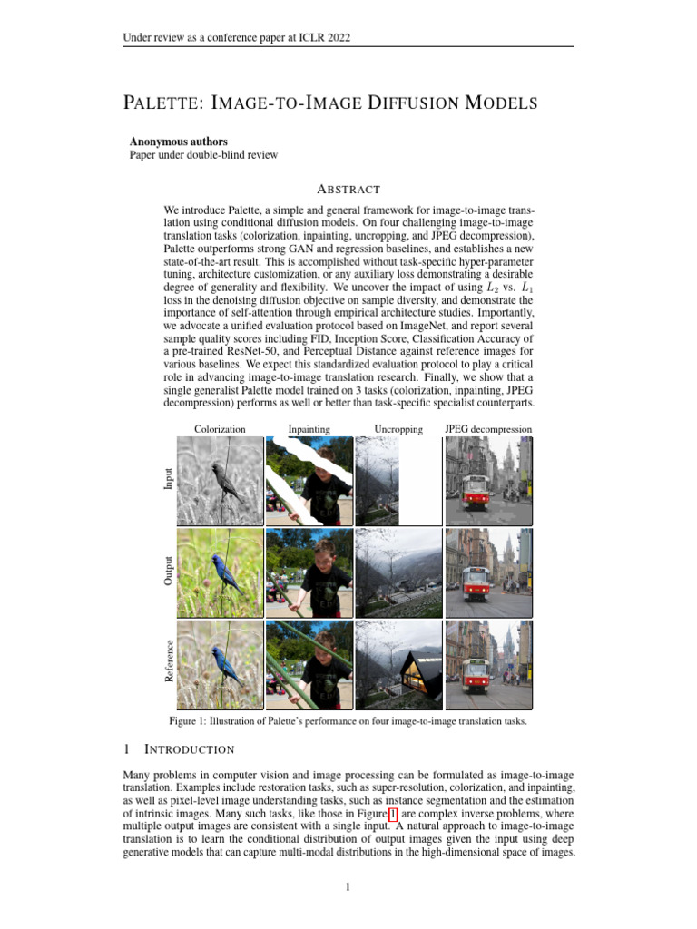 Palette Diffusion | PDF | Data Compression | Applied Mathematics