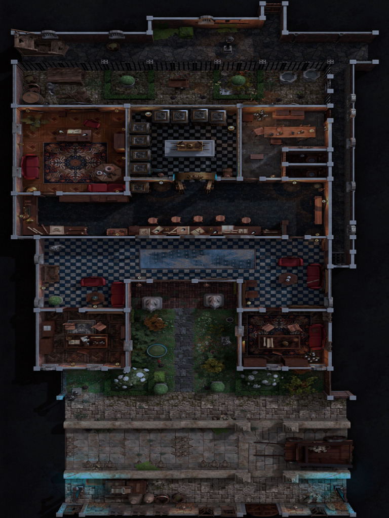 Gold Tank Reserve Night Alkenstar Map | PDF