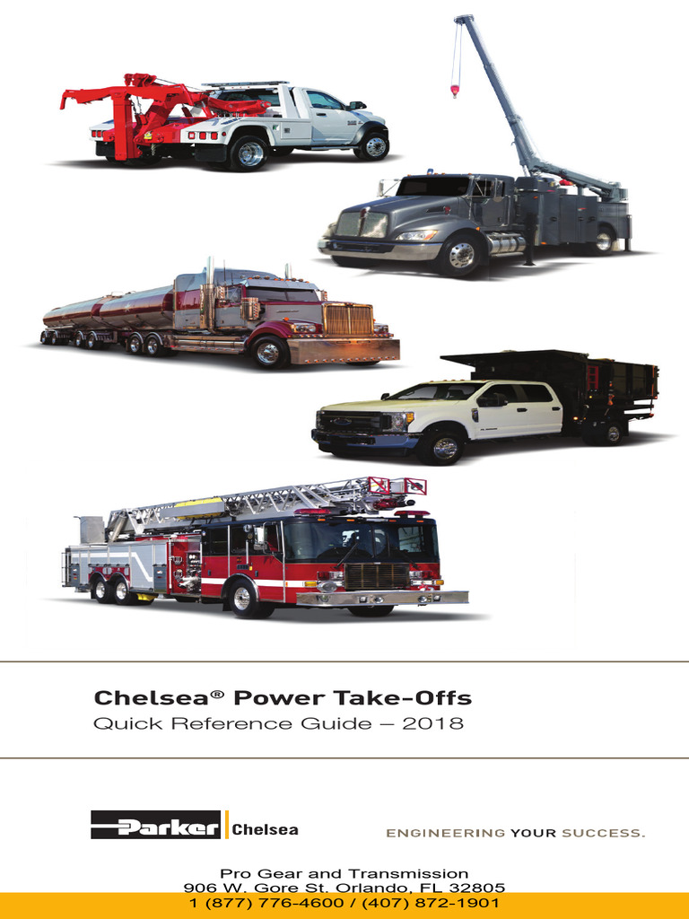 Chelsea Power Take Offs Quick Reference Guide 2018 | PDF | Horsepower ...