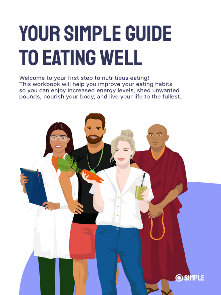 Simple Guide To Eating Well | PDF | Meal | Foods