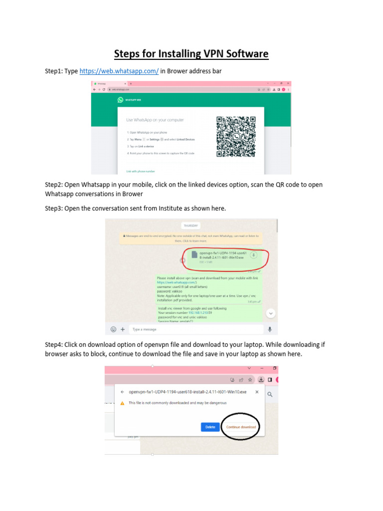 VPN and VNC Installtion Guide | PDF | Icon (Computing) | Virtual Private Network