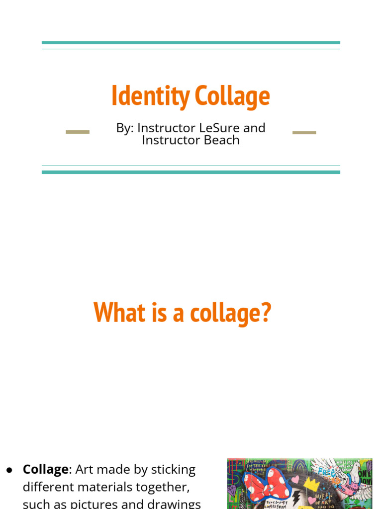 Identity Collage Project Guide | PDF | Art