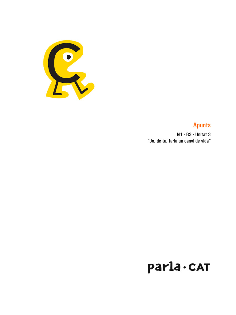 Apunts - Catala Unidad 3 | PDF