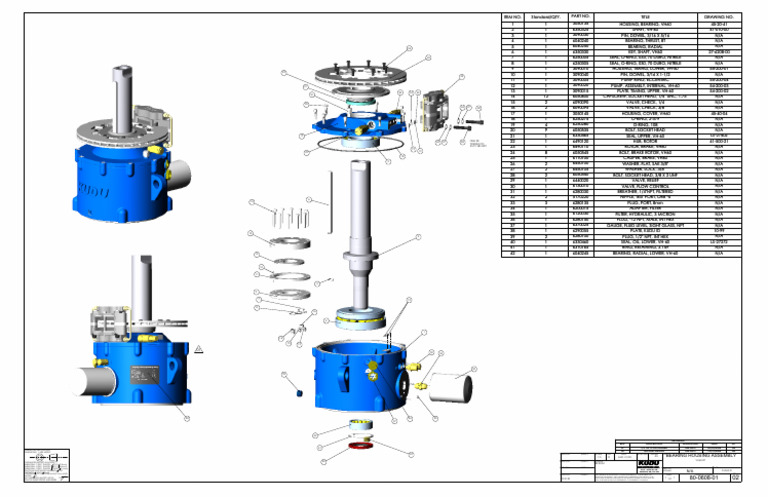Kudu - 80-0608-0102 (Bearing Housing Assembly VH-60) | PDF | Valve ...