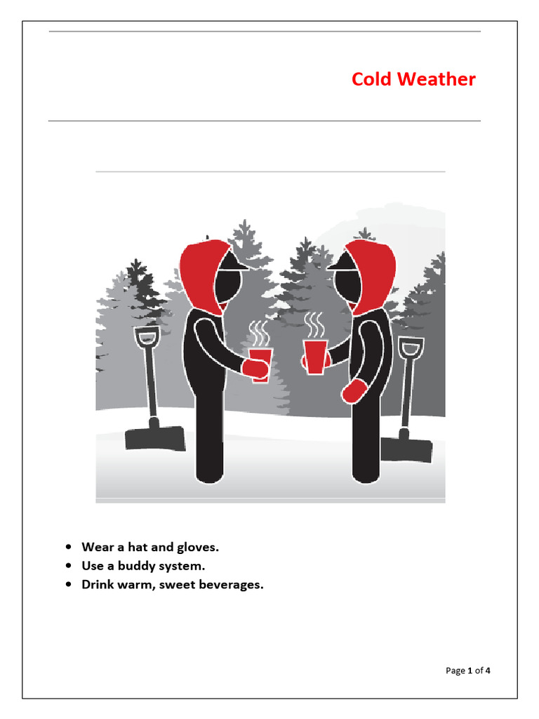 Cold Weather | PDF