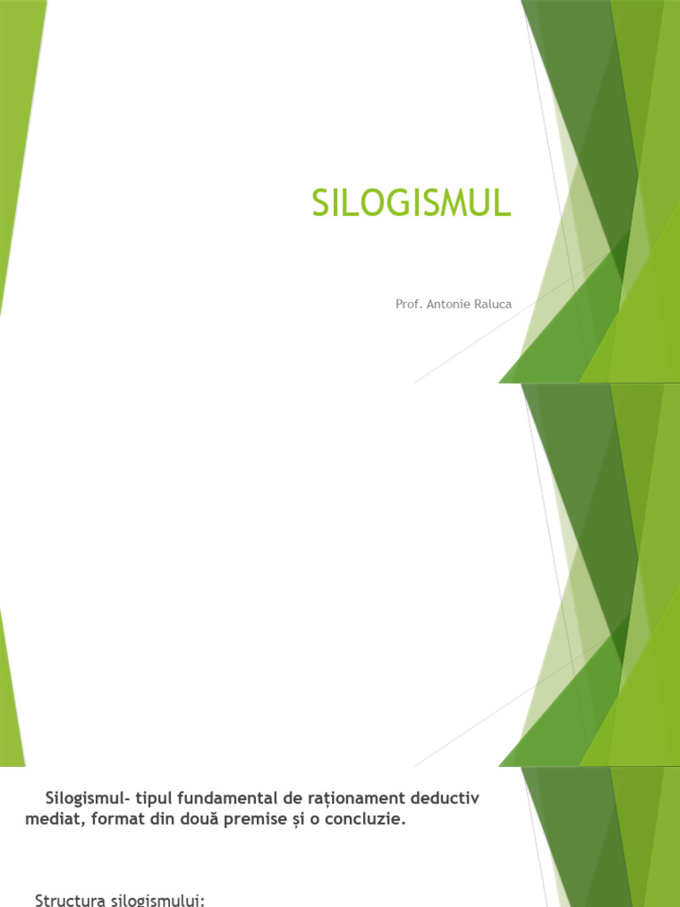 Silogismul Autosaved | PDF