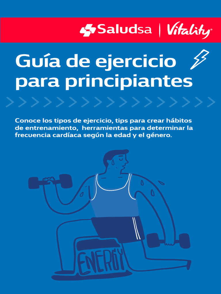 Guia-de-ejercicio-fisico-saludsa | PDF | Ejercicio aerobico | Ritmo cardiaco
