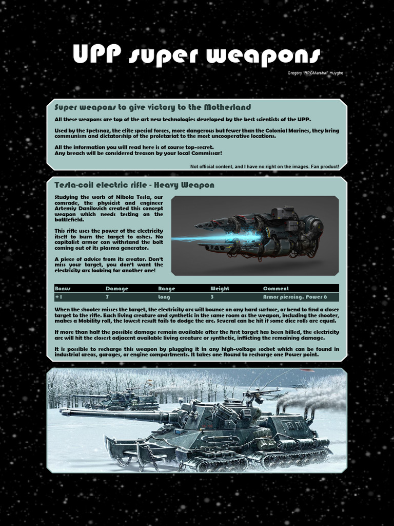 Upp Super Weapons 1 | PDF