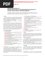 ASTM C76 - Reinforced Concrete Pipe | PDF | Cement | Concrete