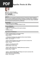 Currículo Andreia | PDF | Negócios | Computadores