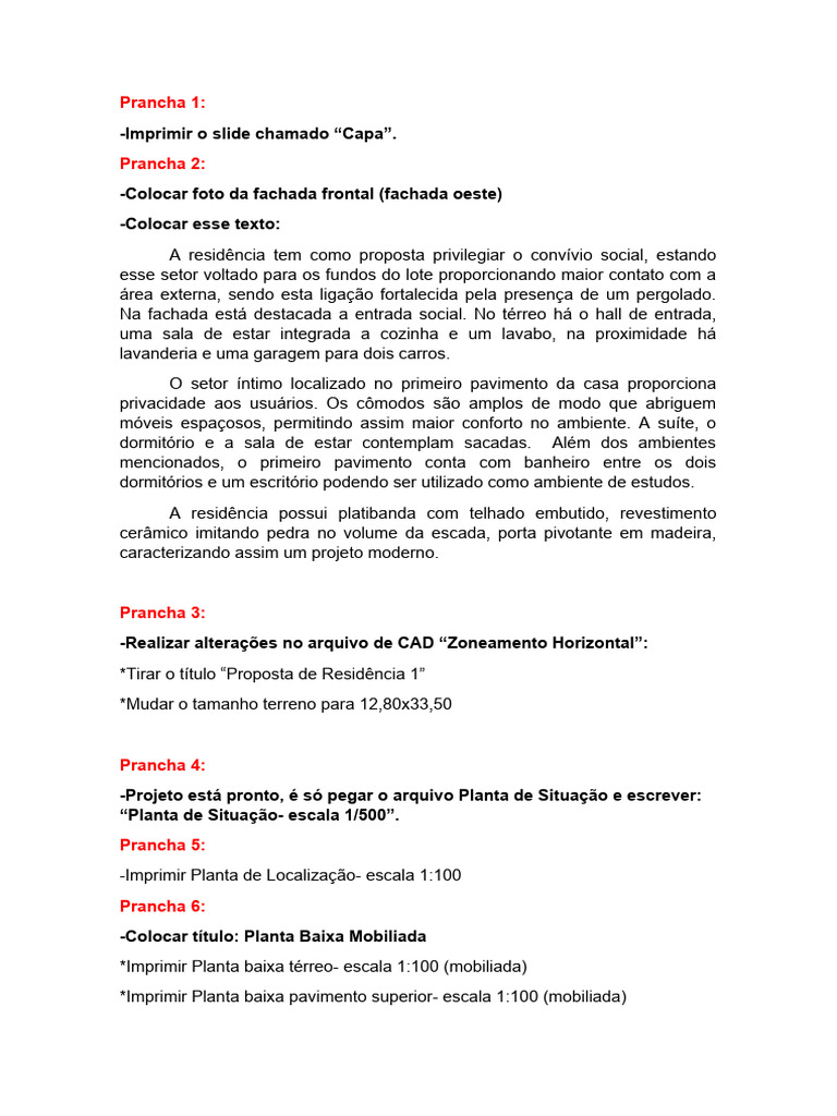 Montagem Das Pranchas | PDF