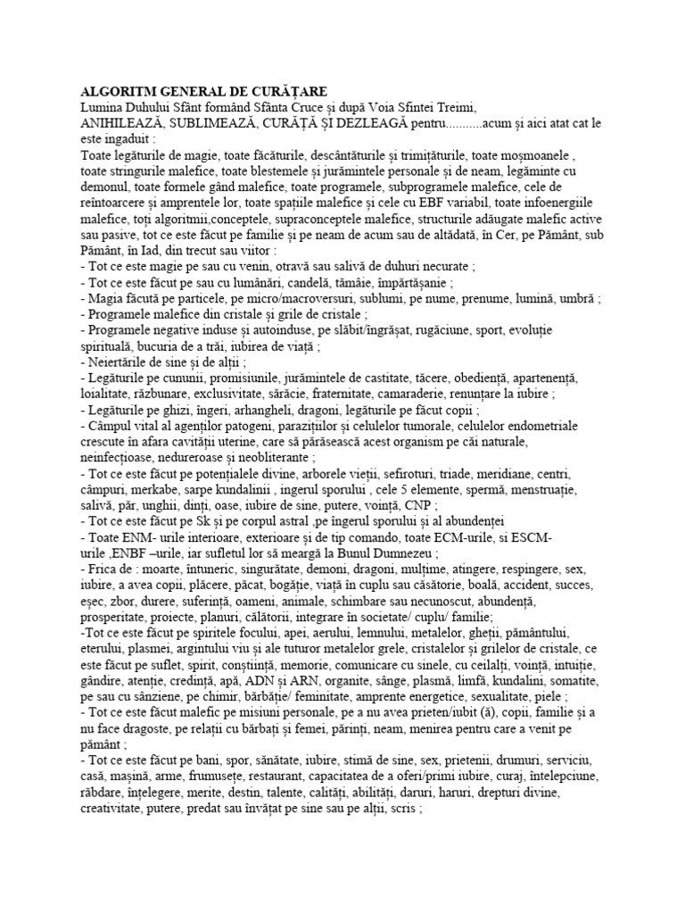 Algoritm General De Curățare Pdf 7604