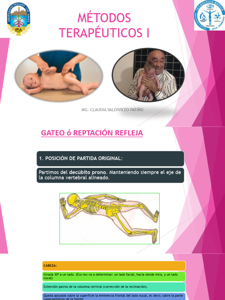 Método Vojta Gateo y Reptación Refleja | PDF | Hombro | La columna ...