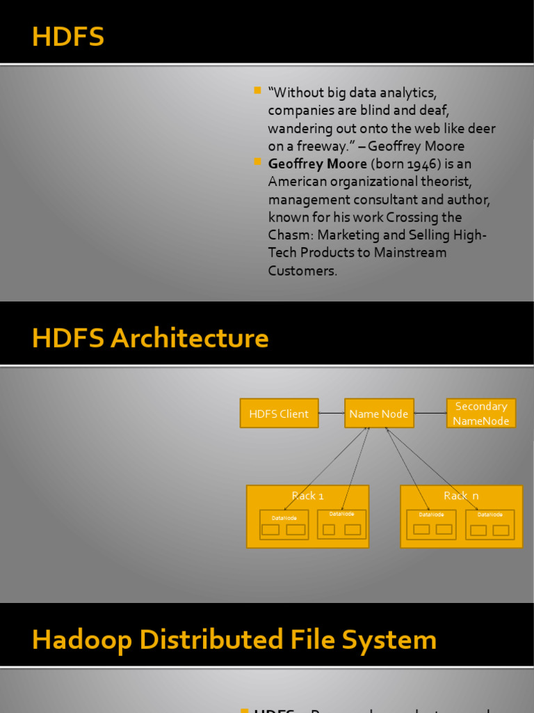 Copy of HDFS (1) | PDF | Apache Hadoop | Information Retrieval Copy of HDFS (1) | PDF | Apache Hadoop | Information Retrieval
