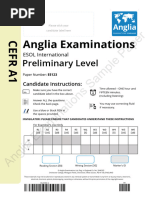 Ecce Sample Test With Model Answers | PDF | Teachers