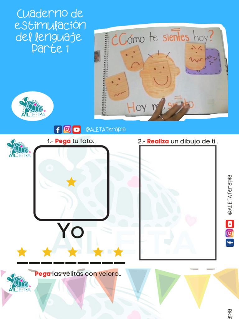 Cuaderno de Estimulación del Lenguaje | PDF | Hogar, jardinería y ...