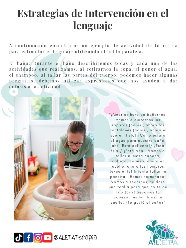 Estrategias de Lenguaje en el Baño | PDF | Lingüística | Comunicación ...