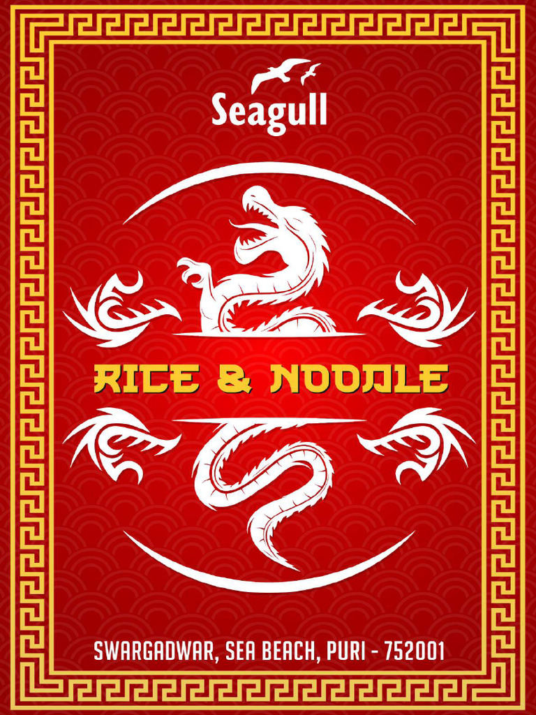 Rice&Noodles Menu | PDF