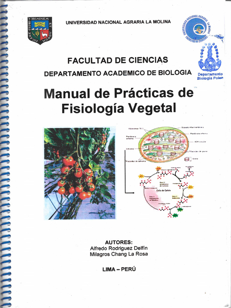 Manual de Practicas de Fisiología Vegetal | PDF